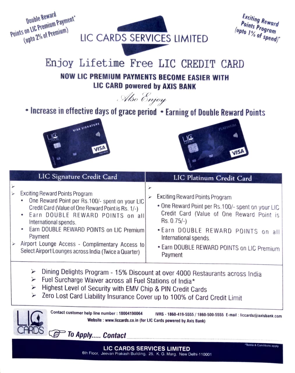 LIC CARDS | B.V.Raju- insurance consultant